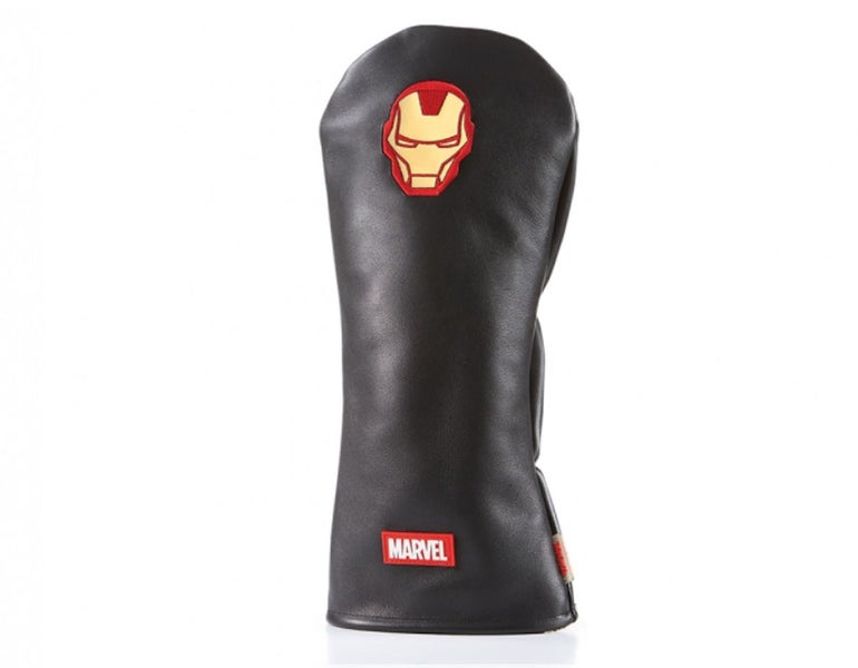 Volvik Marvel Leather Driver Headcover (Iron Man) Gof Club Cover NEW ...