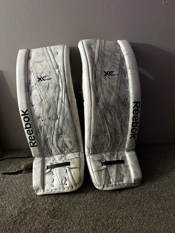 Used Reebok Revoke Pro Pads 33+1 33" Goalie Leg Pads | SidelineSwap