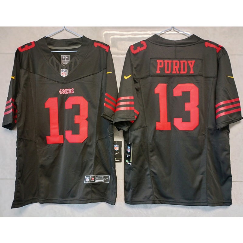 San Francisco 49ers Brock Purdy Scarlet Alternate Vapor F.U.S.E ...