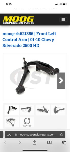Moog control arm | SidelineSwap | Buy and Sell on SidelineSwap