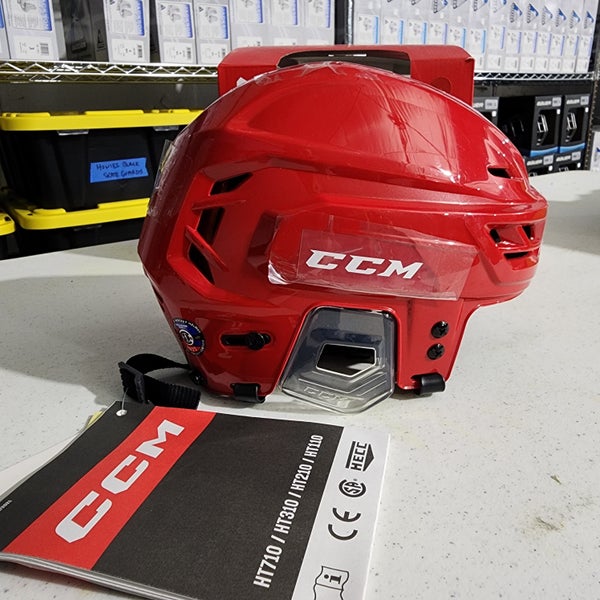New Large CCM Tacks 710 Helmet - Red | SidelineSwap | Buy and Sell on ...