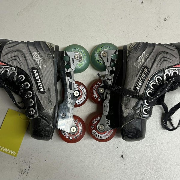 Used Bauer Xr1 Youth 12.0 Roller Hockey Skates | SidelineSwap | Buy and ...