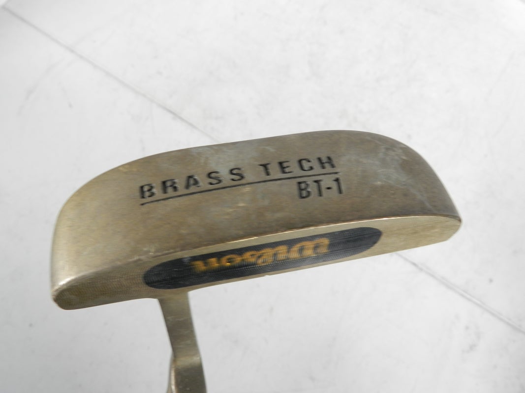 Tour Model 1514 Brass Head Blade Putter 35", Steel Shaft | SidelineSwap