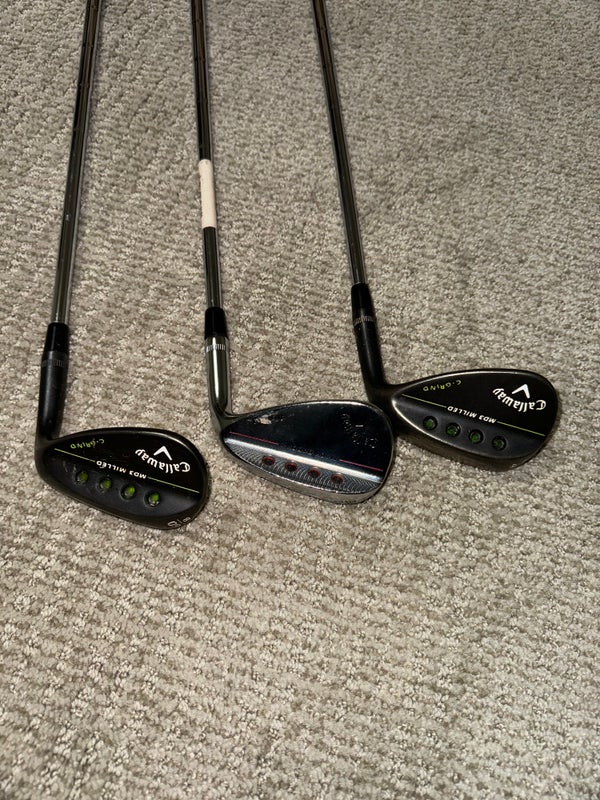 Callaway MD3 Milled Black C-Grind Right Wedge Wedge Flex 56 Steel ...