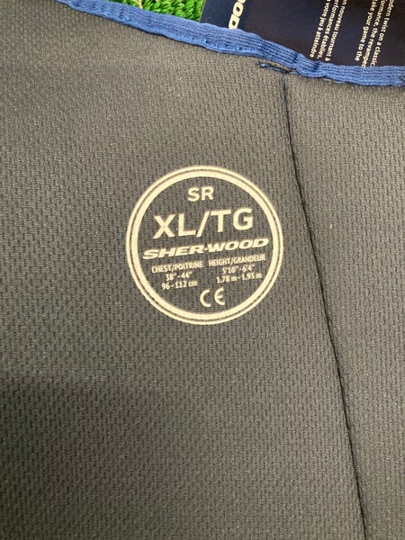 Senior New Extra Large Sher-Wood PMP Shoulder Pads | SidelineSwap | Buy ...