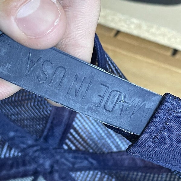 Vintage USPS Express Mail Next Day Service Rope Mesh Back Trucker Hat ...