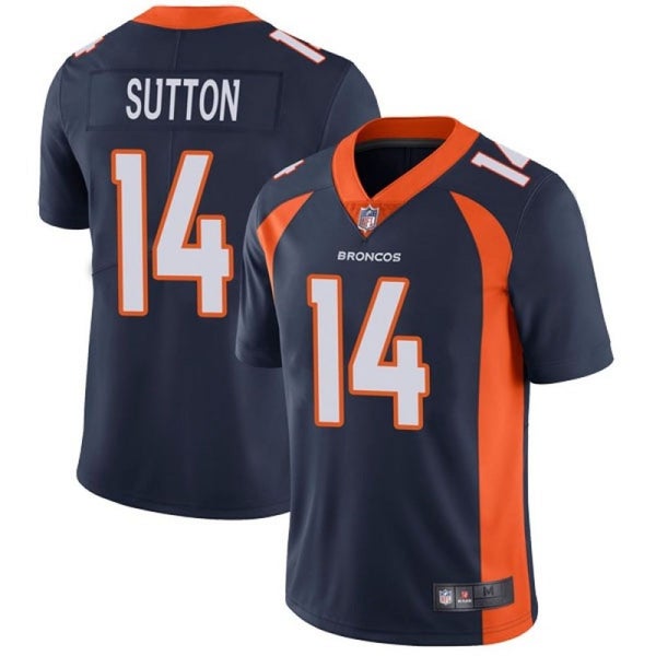 Denver Broncos Courtland Sutton Navy Jersey | SidelineSwap | Buy and ...