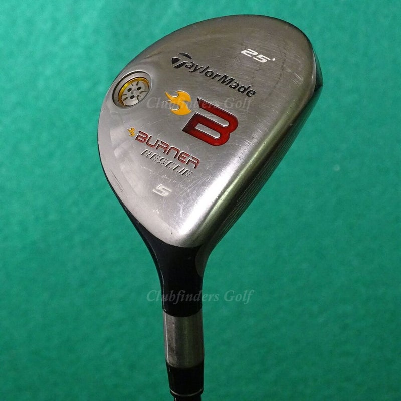 Taylormade Burner Rescue 25 5 Hybrid Stiff Reax 60 Graphite Shaft Sidelineswap 