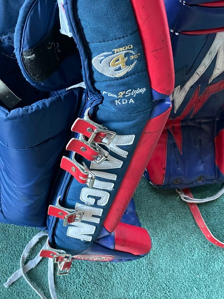 35" Vaughn Velocity V4 Goalie Leg Pads | SidelineSwap | Buy and Sell on ...