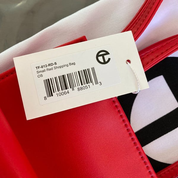 Authentic Telfar Small Red Shopping Bag-1 | SidelineSwap | Buy and Sell ...