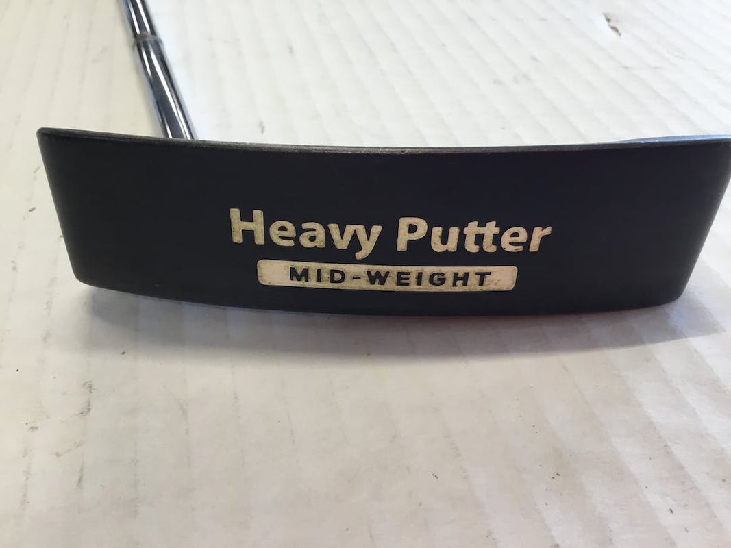 Boccieri Golf Heavy Mid-Weight K4 Satin 35" Flow-Neck Putter Golf Club ...