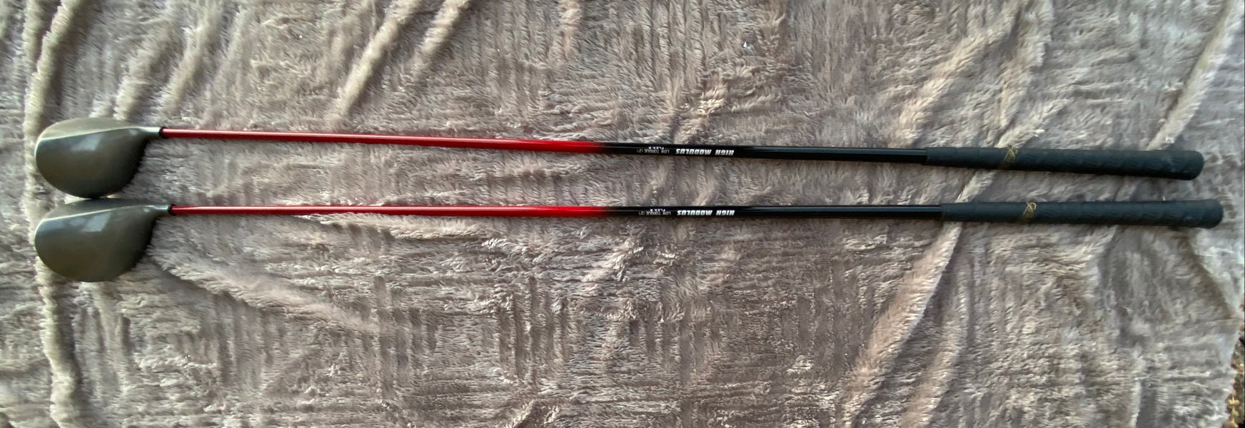 2 Men's Used Left Handed Riviera Big Brother Driver Uniflex 11 Loft ...