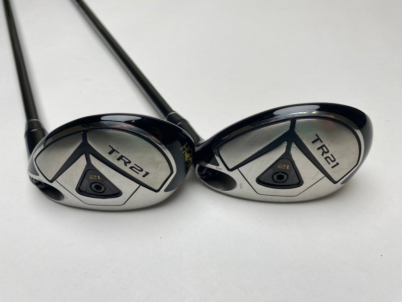 Honma Tour World TR21 3 & 4 Hybrid Set 18* 21* Vizard TR20-75 Stiff RH ...