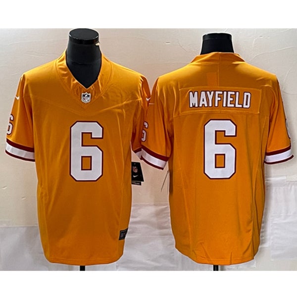 Tampa Bay Buccaneers Baker Mayfield Orange Throwback Limited Jersey ...
