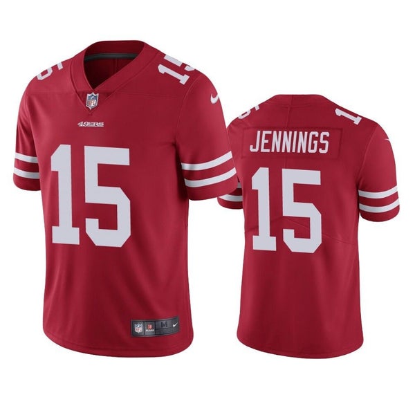 San Francisco 49ers Jauan Jennings red Jersey | SidelineSwap | Buy and ...