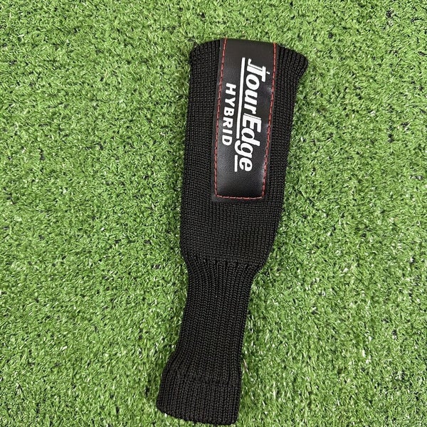 NEW Tour Edge Black/Silver/Blue 7 Iron/Hybrid Golf Sock Headcover | SidelineSwap