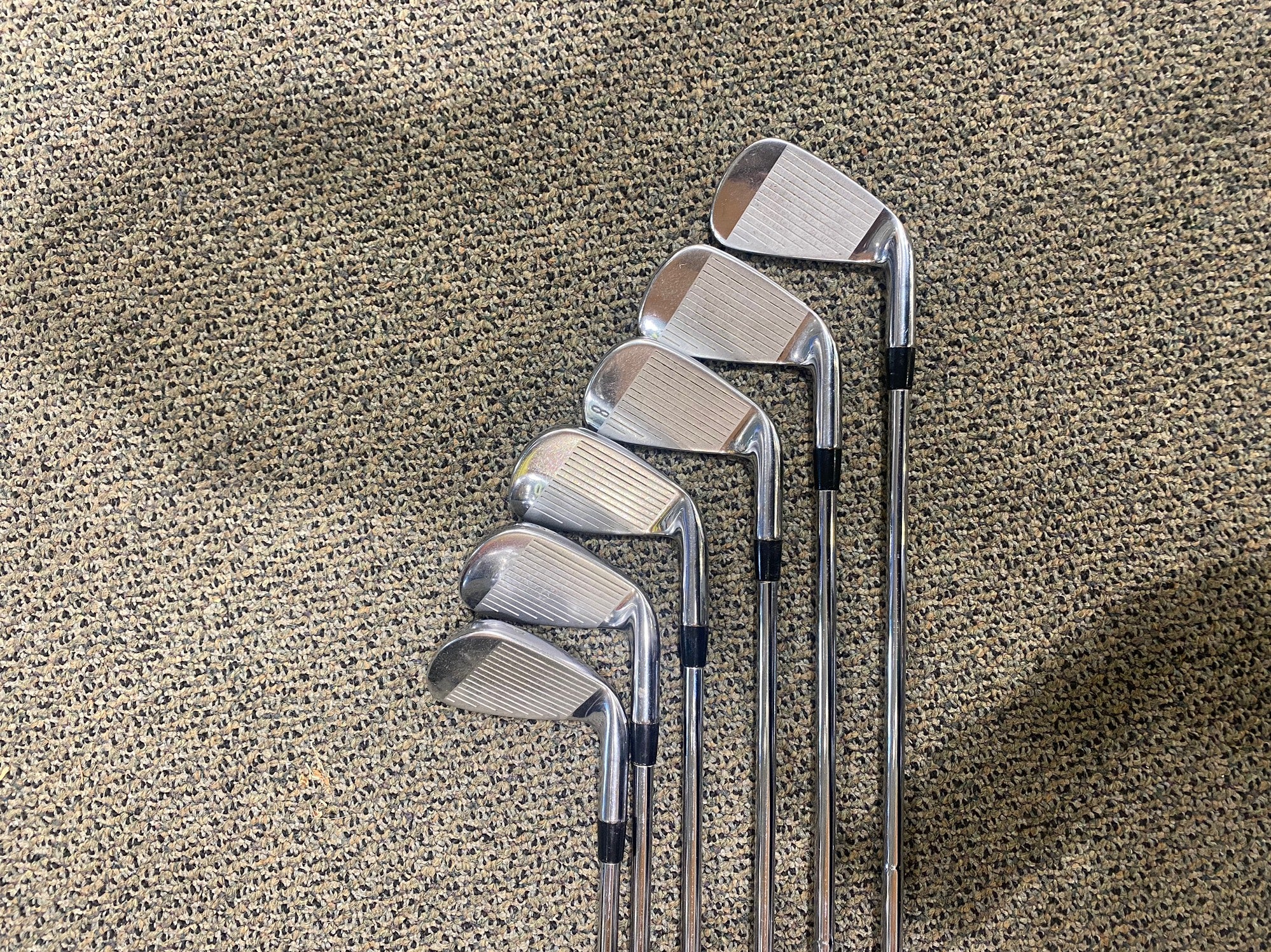 Used Men's Callaway Rogue Pro Left Iron Set Stiff Steel | SidelineSwap