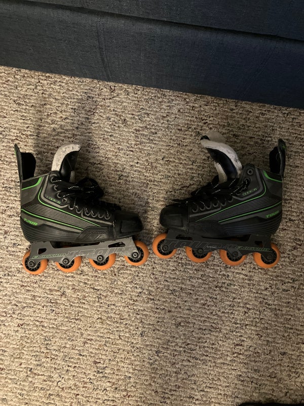 Used Tour Regular Width Size 8 Goalie Inline Skates | SidelineSwap