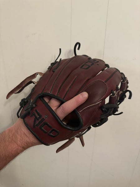 Rico 11.5” i web, right hand throw, all leather baseball glove ...