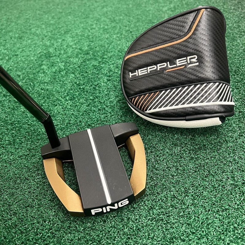 Ping Heppler FLOKI Black Dot 34.5" Flow-Neck Mallet Putter Golf Club ...