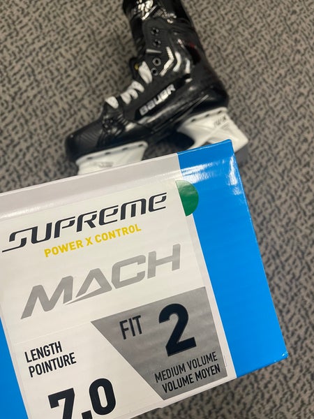 Bauer Supreme Mach size 7 Fit 2 skates | SidelineSwap | Buy and Sell on ...