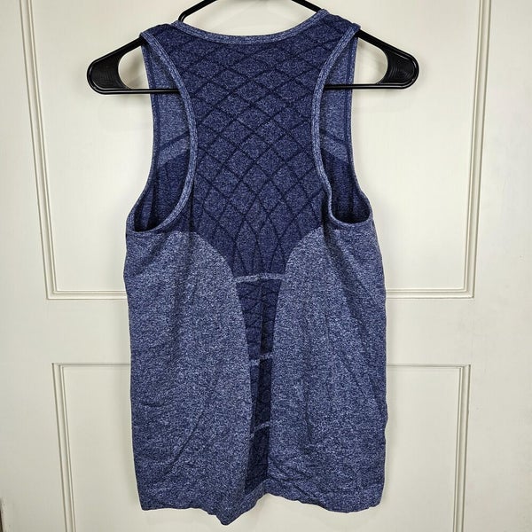 Gymshark Heathered Blue Seamless Center Logo Tank Size S | SidelineSwap ...