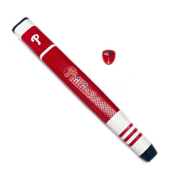 NEW Team Golf Philadelphia Phillies Red/White Jumbo Putter Grip w/Ball ...