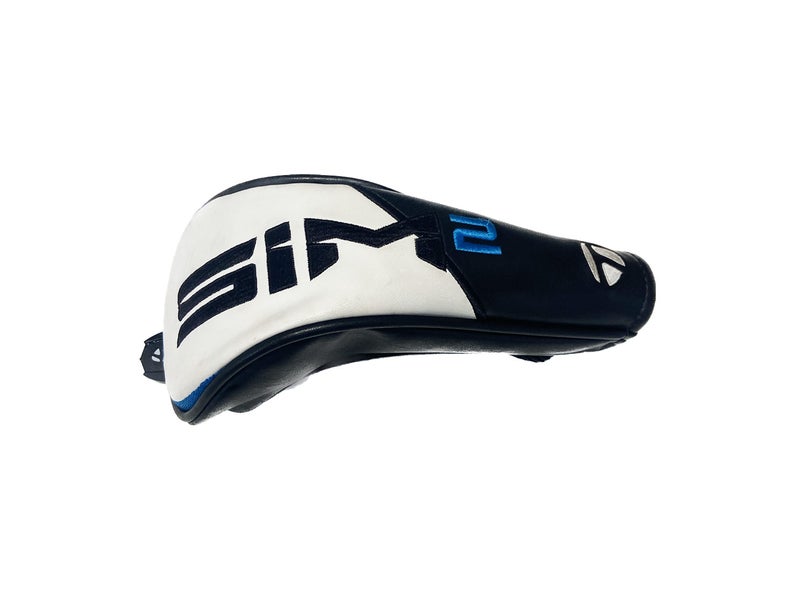 Taylormade Sim2 White Black Blue Hybrid Rescue Headcover Sidelineswap Buy And Sell On