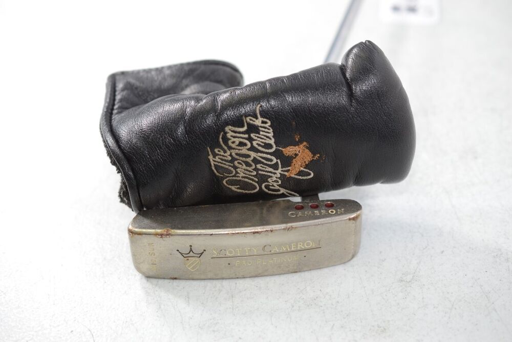 Titleist Scotty Cameron Pro Platinum Newport Mid Slant 33" Blade Putter ...