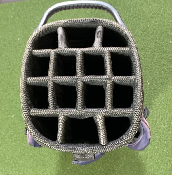 Ping Traverse Cart Bag Gray 14-Way Divide Single Strap Ladies Golf Bag ...