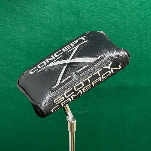 Scotty Cameron Concept X CX-01 Stealth Gray Nuckle-Neck 34" Putter ...