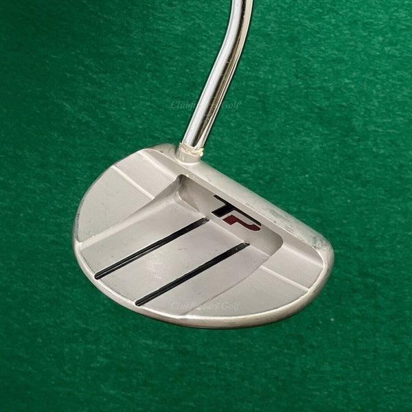 TaylorMade TP Collection Ardmore Silver 35" Single-Bend Mallet Putter ...