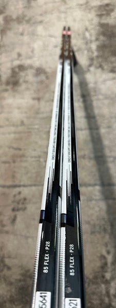 New! 2 Pack! 2x 85 Flex P28 Right Hand JetSpeed FT6 Pro “Chrome” Hockey ...