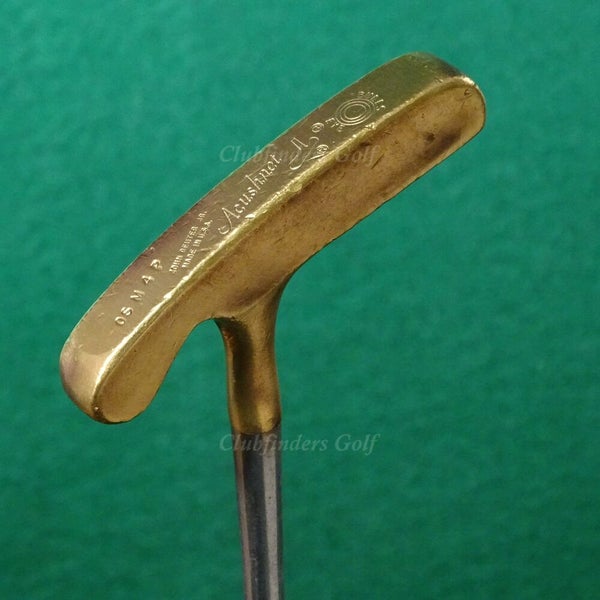 VINTAGE Acushnet Bulls Eye John Reuter Jr OS M 4 P 34" Putter Golf Club ...