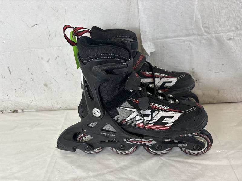Used Rollerblade Spitfire Xt Adjustable Inline Skates 2-5 ...