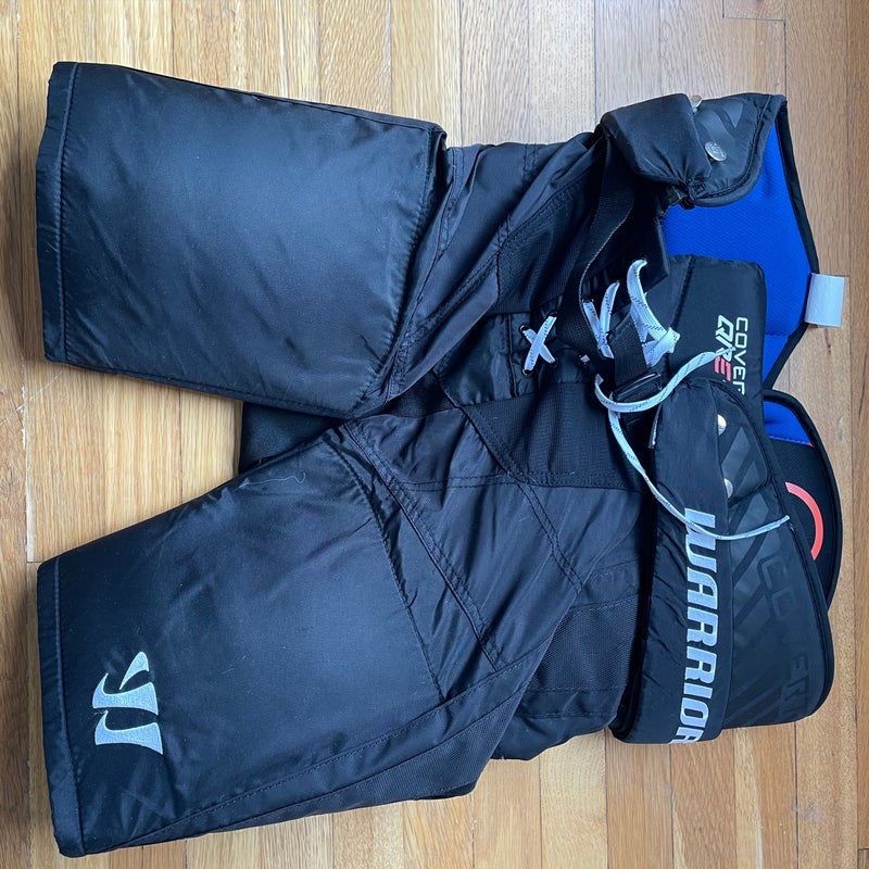Edmonton Oilers Used Warrior Covert Pro Stock Hockey Pants | SidelineSwap