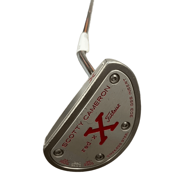 Titleist Scotty Cameron Red X 35” Mallet Putter w/ Flatcat Grip ...