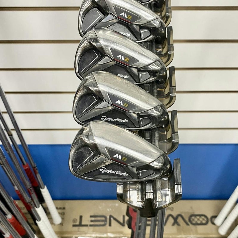 Used Men's TaylorMade M2 Right Iron Set Senior Steel | SidelineSwap