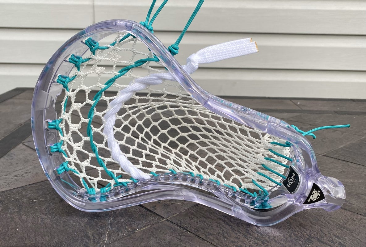 Baby Blue Evo QX-O - Professionally Strung With Stringking 5S Mesh | SidelineSwap