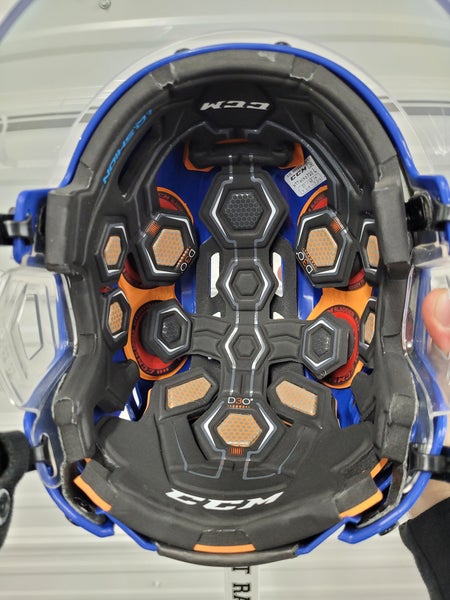 Used Large CCM Tacks 710 Helmet Pro Stock #27 | SidelineSwap | Buy and ...