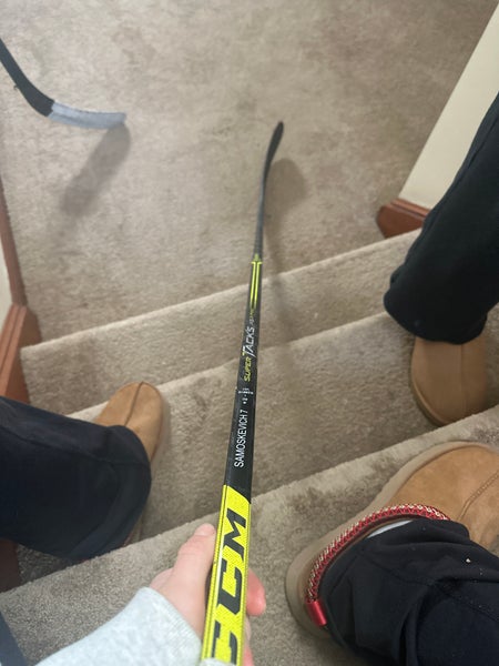 Intermediate New Left Hand CCM Super Tacks AS3 Pro Hockey Stick Pro ...