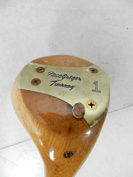 Tommy Armour MacGregor Tourney 693 Oil Hardened #1 Wood Driver Golf ...