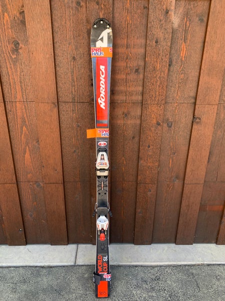 Used Nordica SL 165 cm Racing Skis | SidelineSwap | Buy and Sell on SidelineSwap