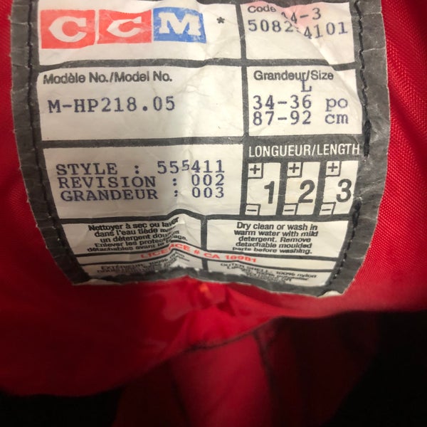 Vintage CCM Supra mens large red hockey pants | SidelineSwap | Buy and ...