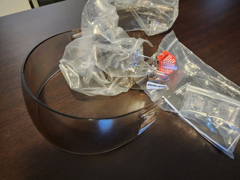 Bauer Pro Clip HDO CX2. TINTED Visors | SidelineSwap | Buy and Sell on ...