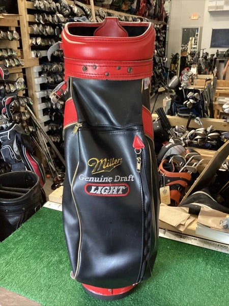 Hot-Z Miller Genuine Draft Light Beer Staff Style Golf Bag ...