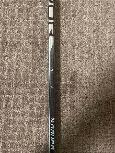 Senior New Left Hand Bauer Bauer X Hockey Stick P92 Pro Stock ...