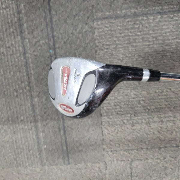 Used Wilson Ultra Comp 3 Hybrid Regular Flex Steel Shaft Hybrid Clubs ...