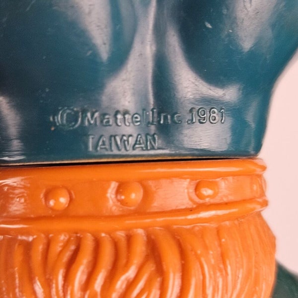 Vintage 1981 MOTU Masters Of The Universe MER-MAN MERMAN Action Figure ...