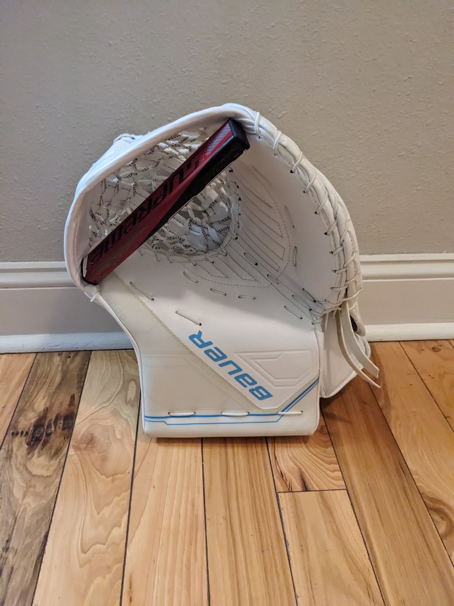 New Bauer Mach Goal Catcher w/ Pro Palm NHL Spec | SidelineSwap
